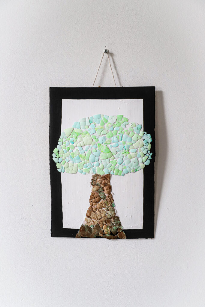 Eggshell Mosaic Creative Craft for Kids - Education
